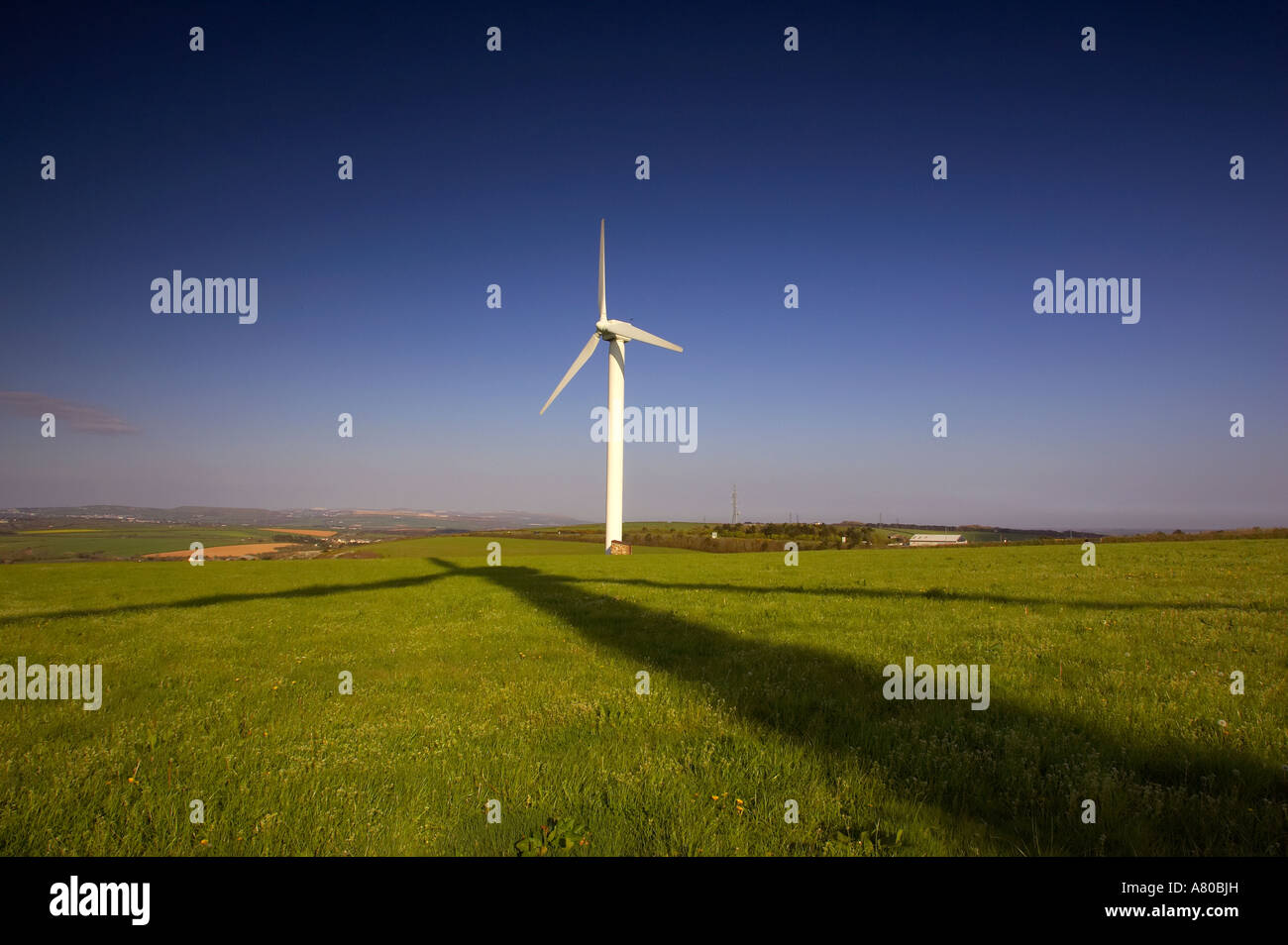 Carland cross windfarm hi-res stock photography and images - Alamy