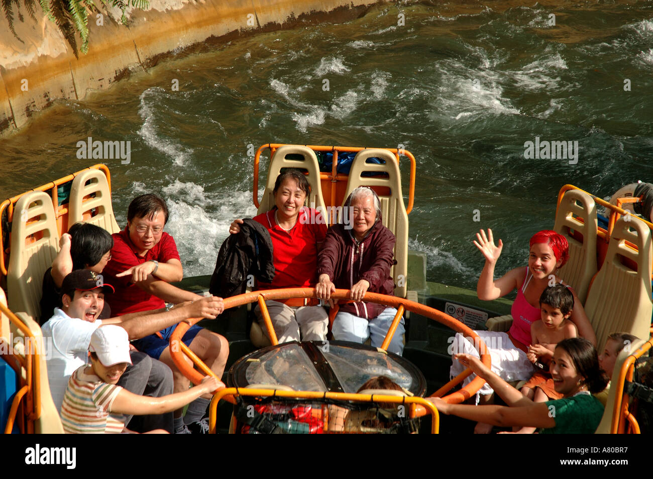 Walt Disney World kali river rapids ride Stock Photo - Alamy