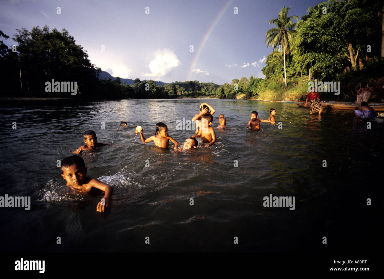 River in sumatra hi-res stock photography and images - Alamy