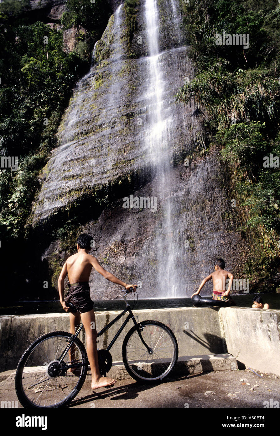Harau waterfall hi-res stock photography and images - Alamy