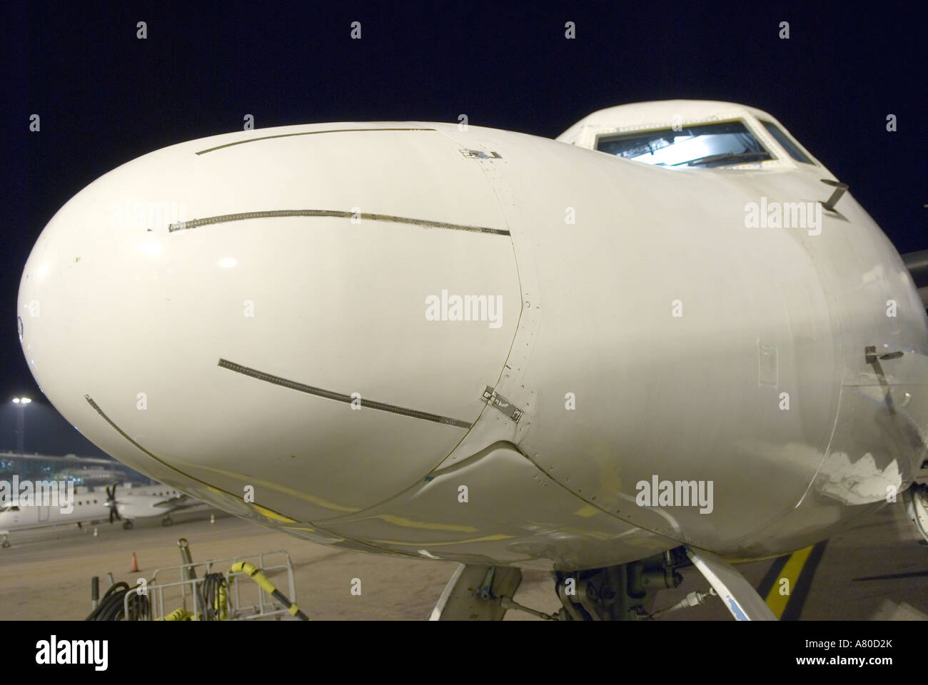 Airplane nose hi-res stock photography and images - Alamy