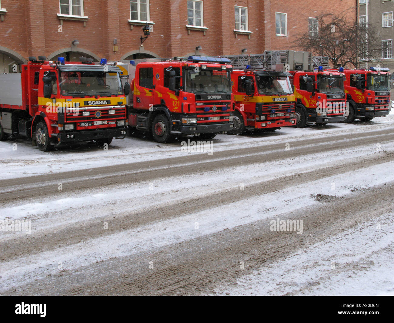 Fire brigade. Sweden Stock Photo - Alamy