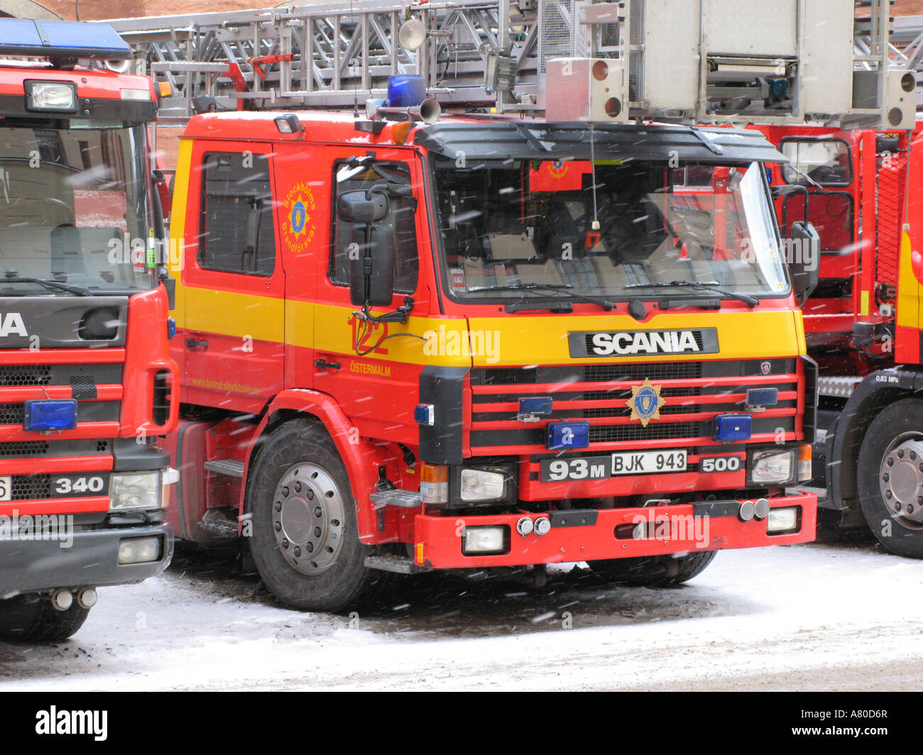 Fire brigade. Sweden Stock Photo - Alamy