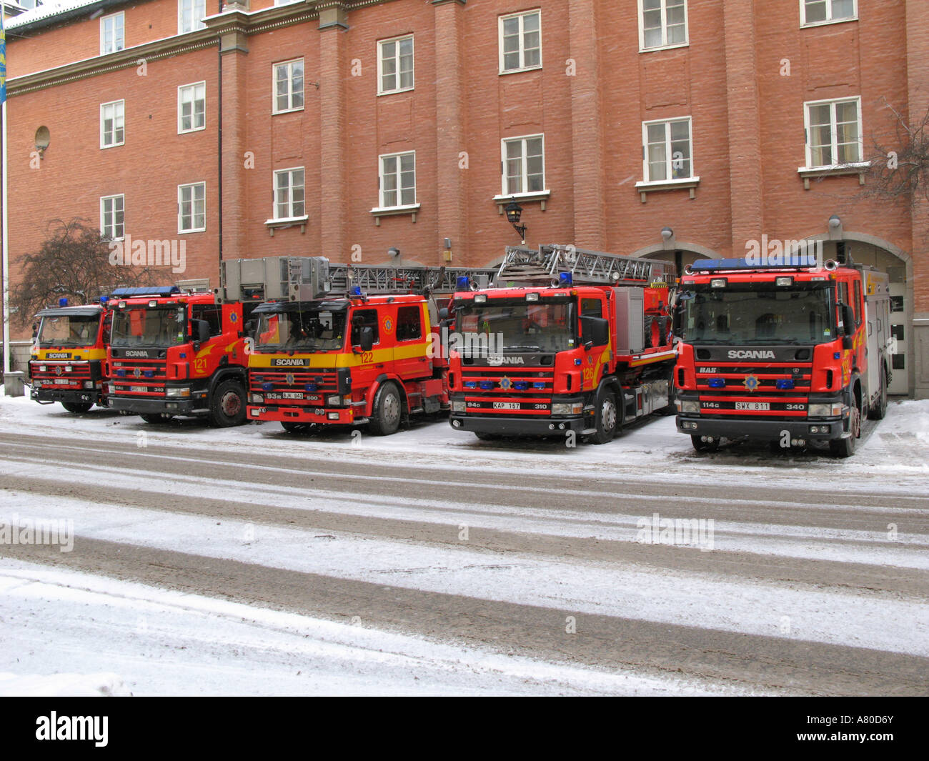 Fire brigade. Sweden Stock Photo - Alamy