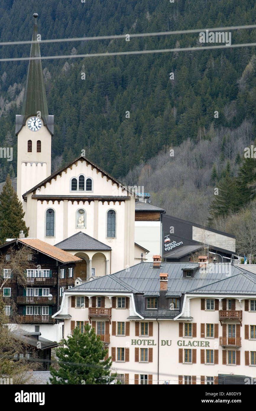 Valais alps in fiesch hi-res stock photography and images - Alamy