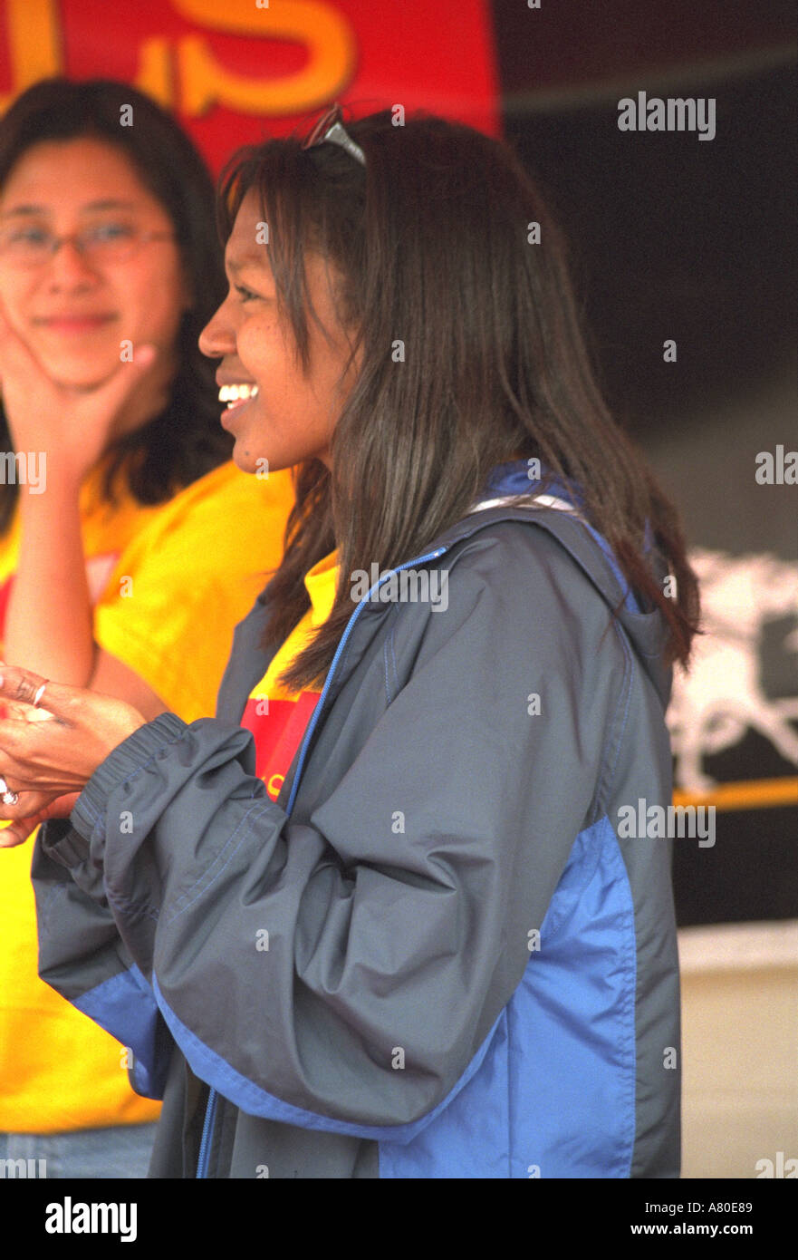 Happy teen girl age 17 hi-res stock photography and images - Alamy