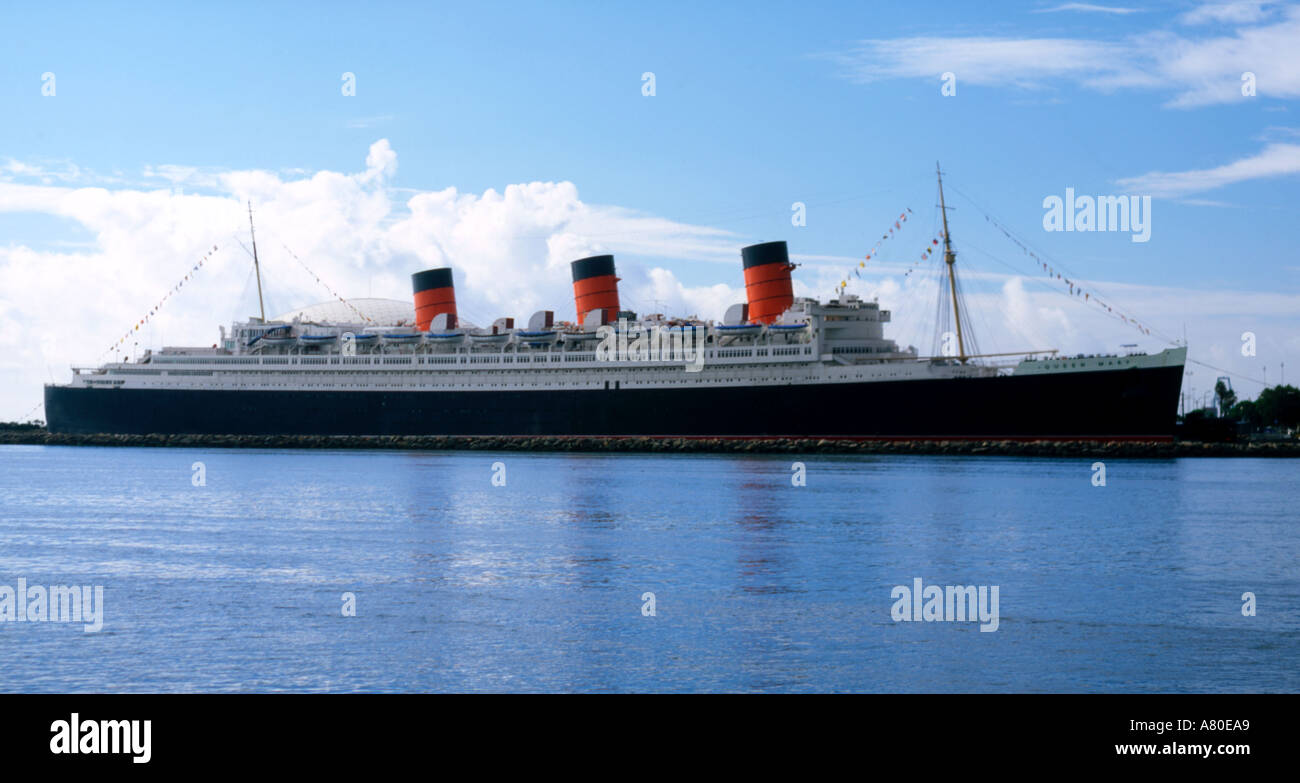 USA Queen Mary Stock Photo - Alamy
