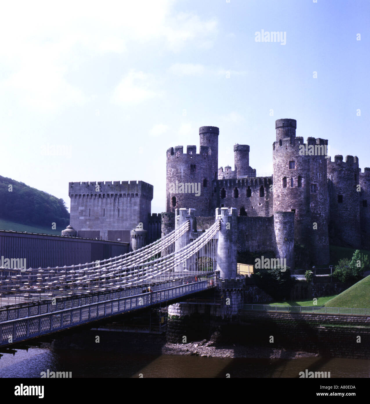 Conwy Castell Wales Stock Photo - Alamy