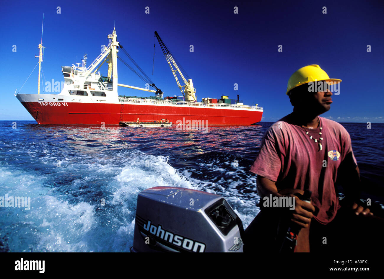 France, French Polynesia, Marquesas archipelago, Fatu Hiva island, Omoa ...