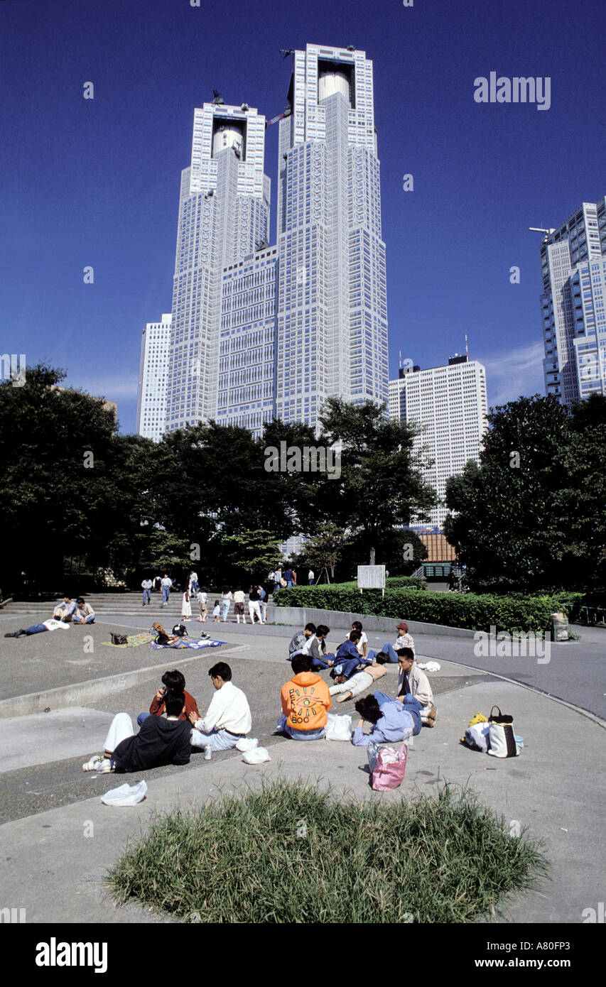 Japan, Honshu Island, Kanto region, Tokyo city, Shinjuku Business ...