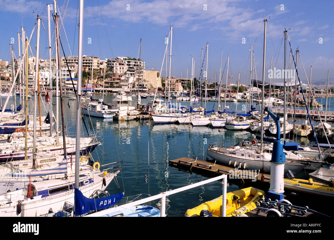 Mikrolimano port hi-res stock photography and images - Alamy