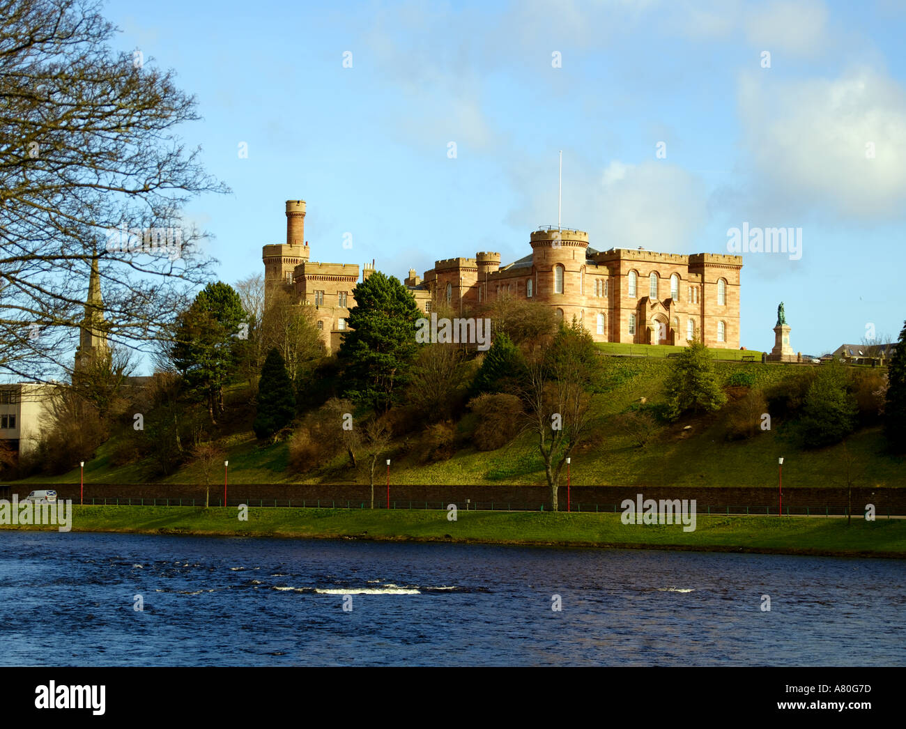 Castle inverness highland region scotland hi-res stock photography and ...