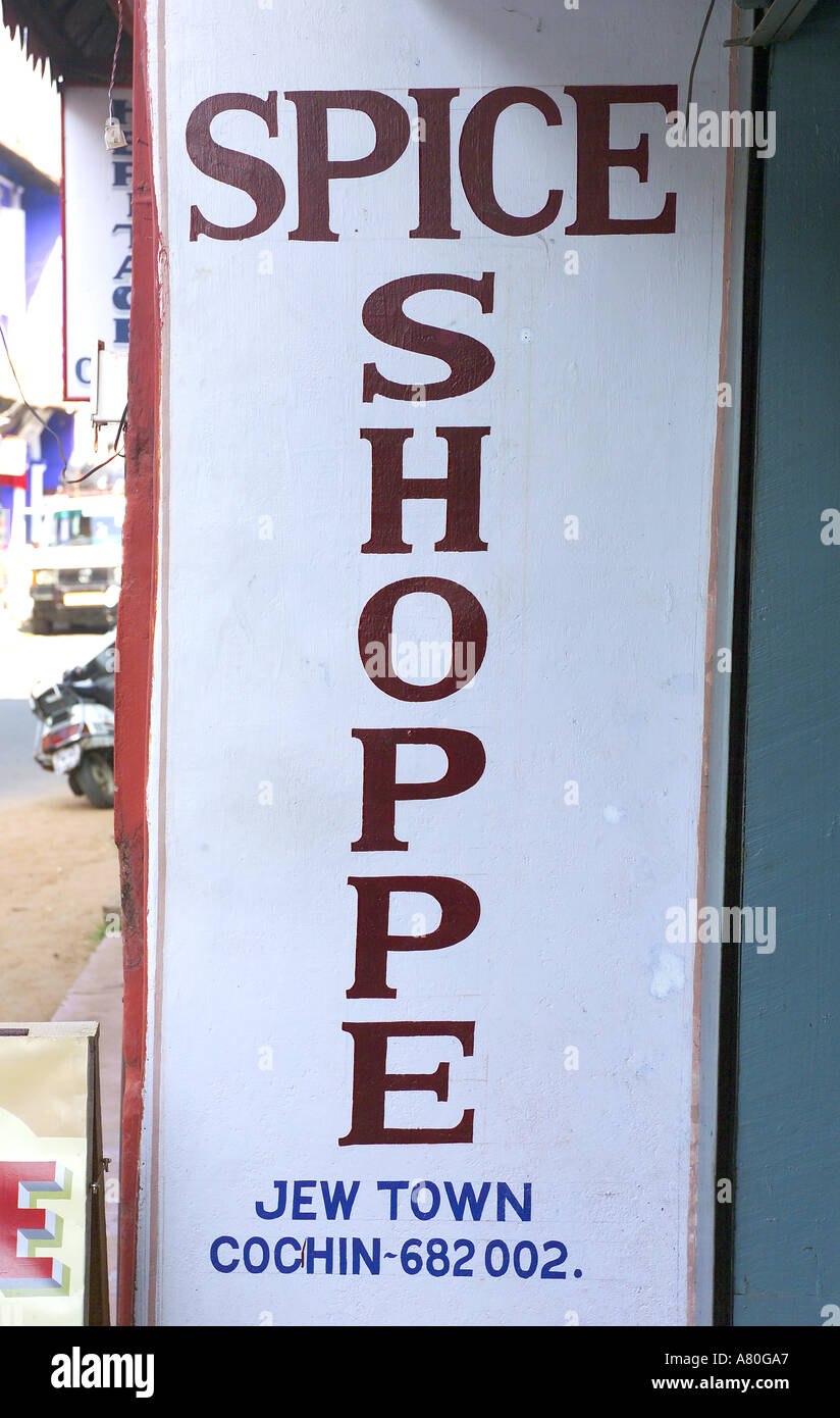 Cochin street sign hi-res stock photography and images - Alamy
