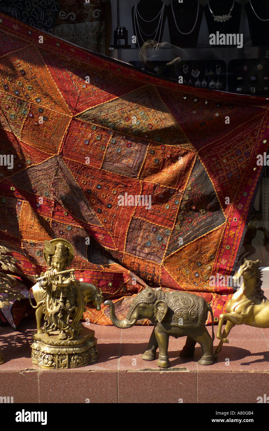 Kerala, Cochin, Jewtown, Merchandise Stock Photo - Alamy