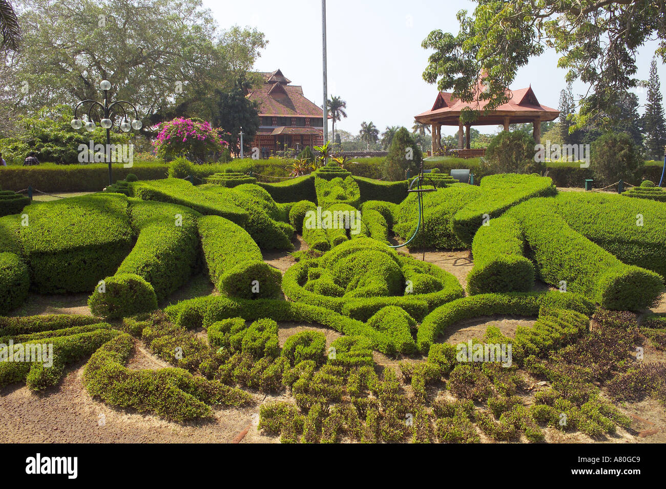 Kerala, Trivandrum, Kanakakunnu Palace Stock Photo - Alamy