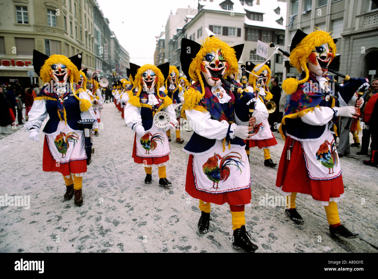 Switzerland, Basel region, Basel carnival Stock Photo - Alamy