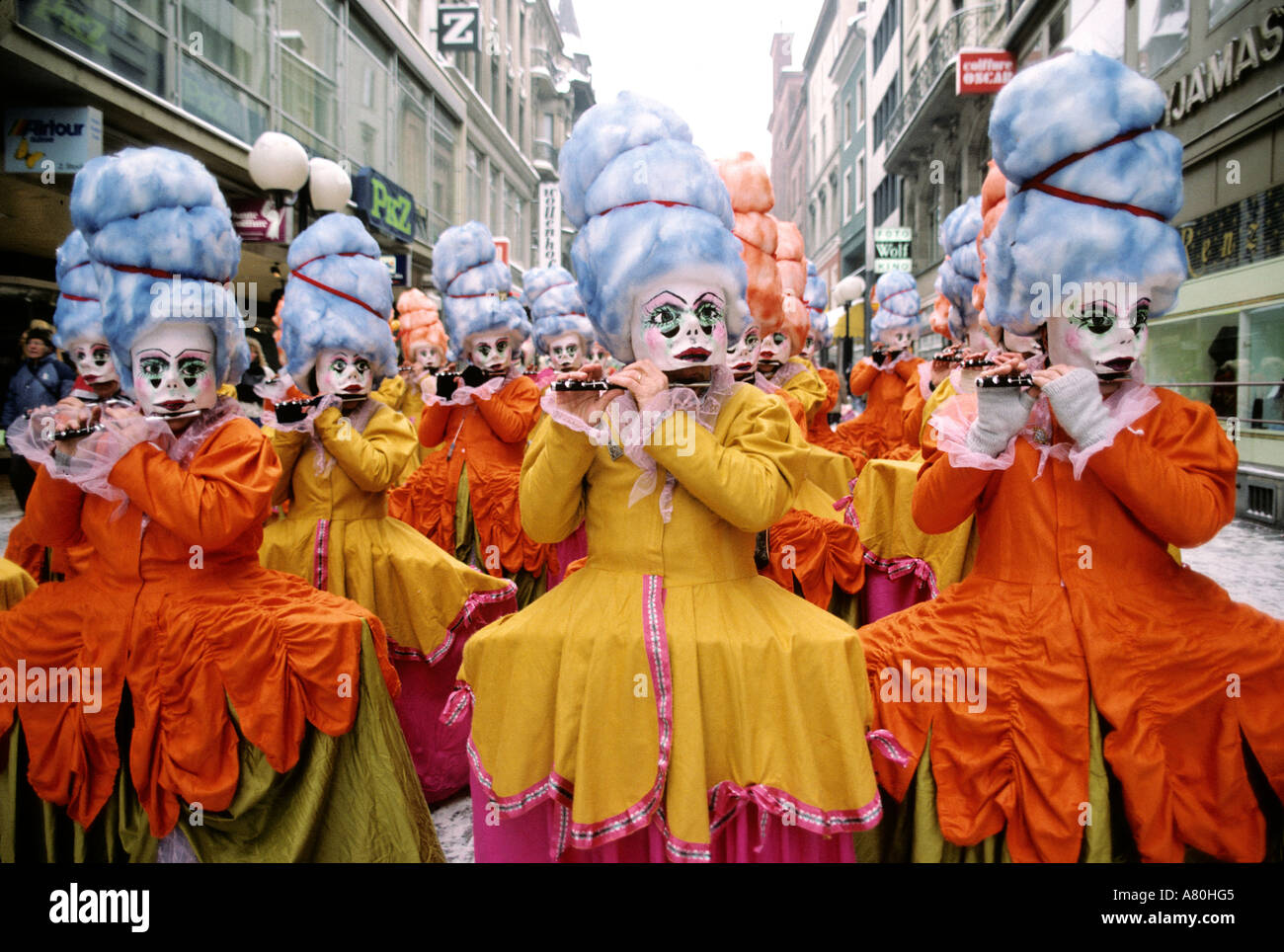 Switzerland, Basel region, Basel carnival Stock Photo - Alamy