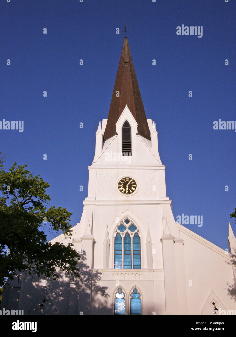 Stellenbosch Dutch Reformed Church Stock Photo - Alamy