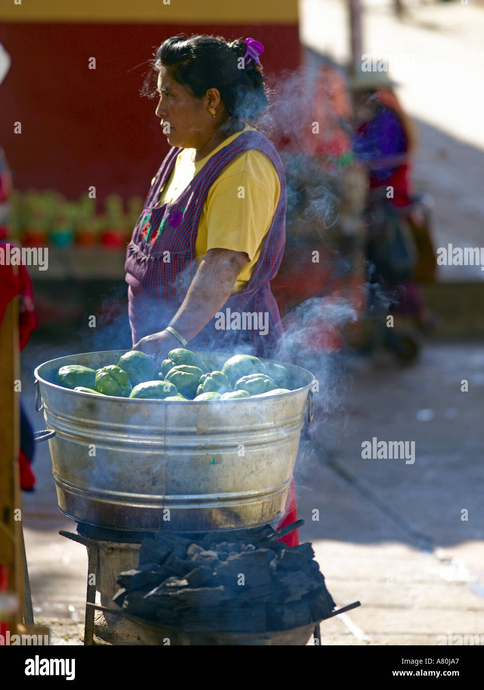 Mexican Street Food Vendor Stock Photo - Alamy