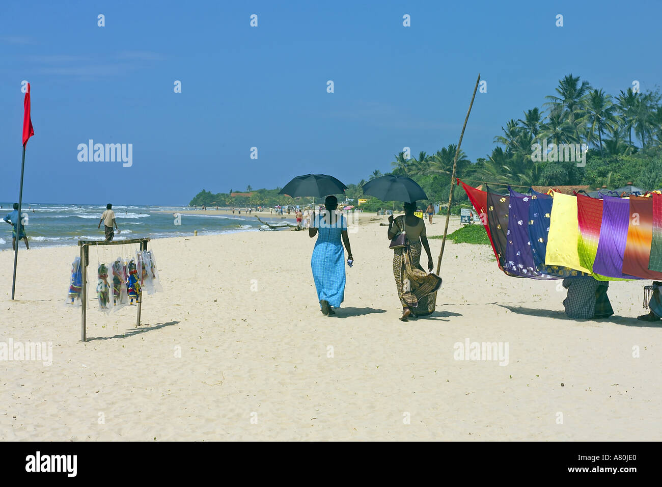 Sri Lanka, Beruwela, Beach Stock Photo - Alamy