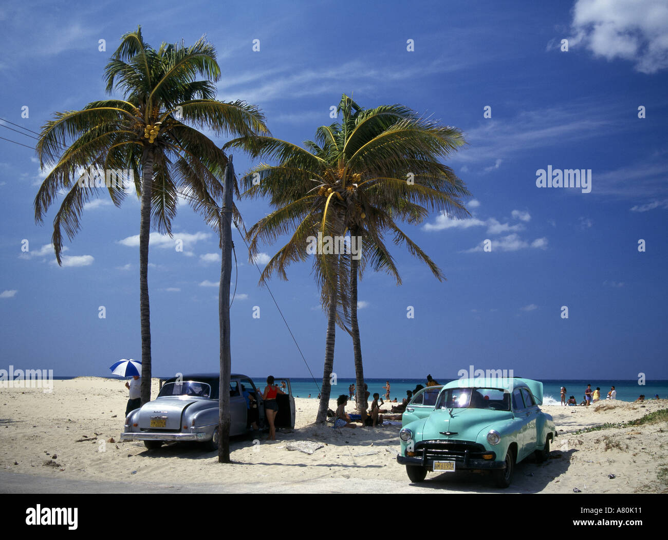 Playas Del Este Guanabo Beach Stock Photo - Alamy