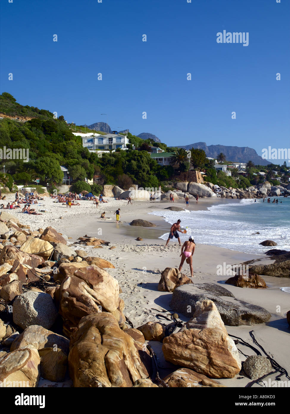 Clifton Beach Resort Area Stock Photo - Alamy