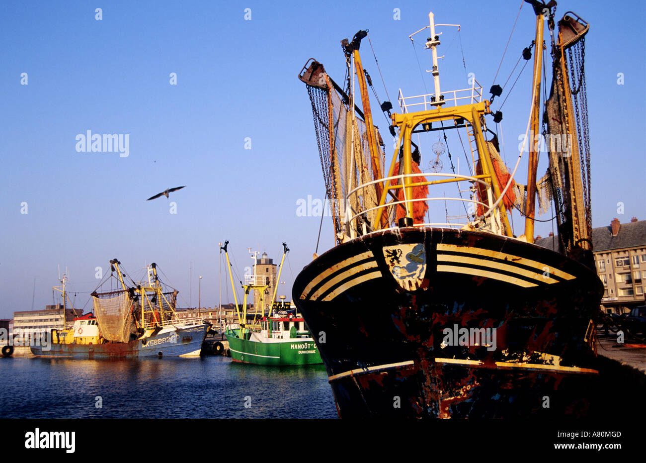 France, Nord, Dunkerque harbour Stock Photo - Alamy