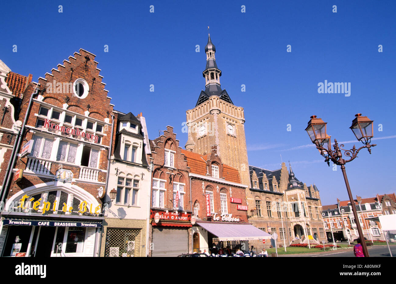 Bailleul town square hi-res stock photography and images - Alamy