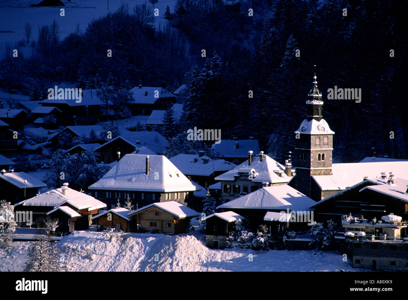 Montriond village hi-res stock photography and images - Alamy