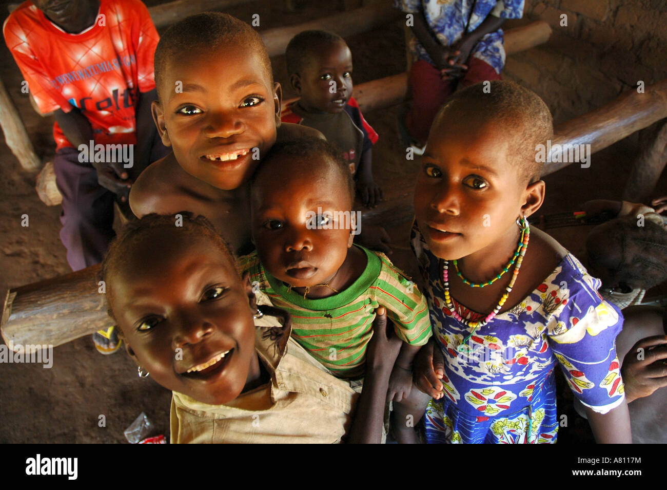 Children in the church Stock Photo - Alamy