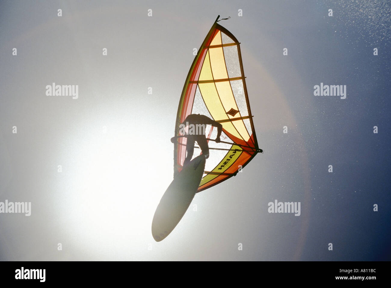 Airborne windsurfer hi-res stock photography and images - Alamy