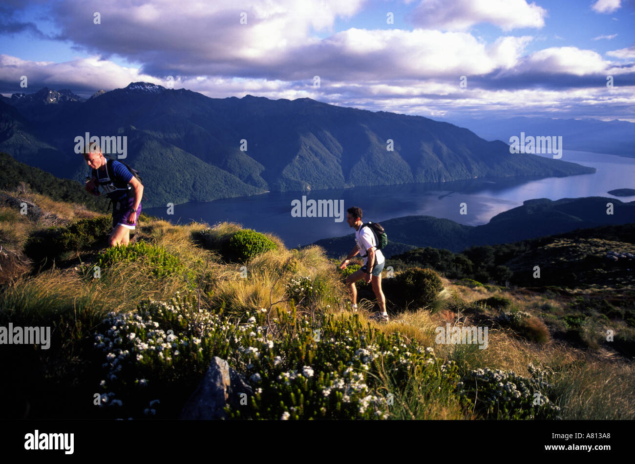 Kepler Chalenge 67km mountain race Mt Luxmore Kepler Track and Lake Te ...