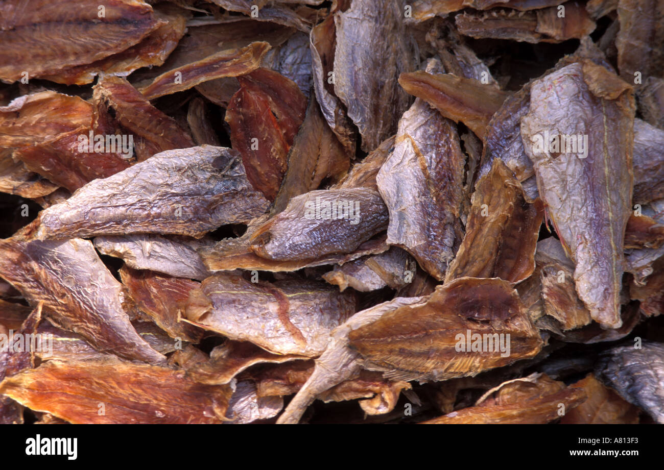 Traditional Method Of Drying Fresh Fish In Hong Kong Stock Photo - Alamy