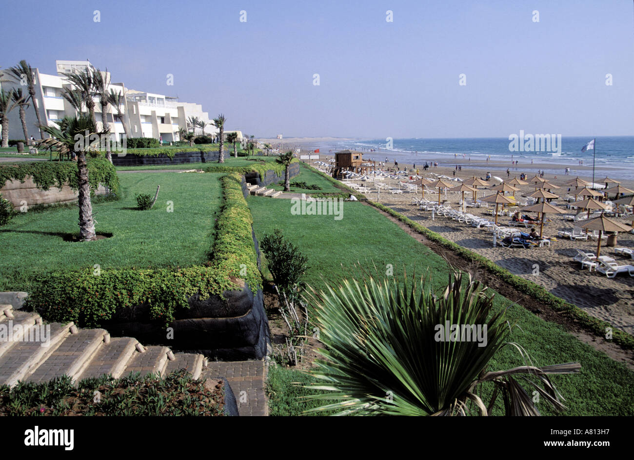 Morocco, Agadir beach Stock Photo - Alamy