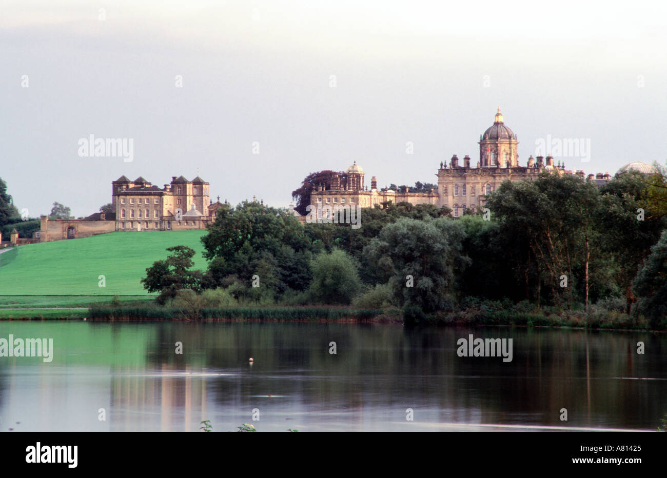 Yorkshire howardian hills castle hi-res stock photography and images ...