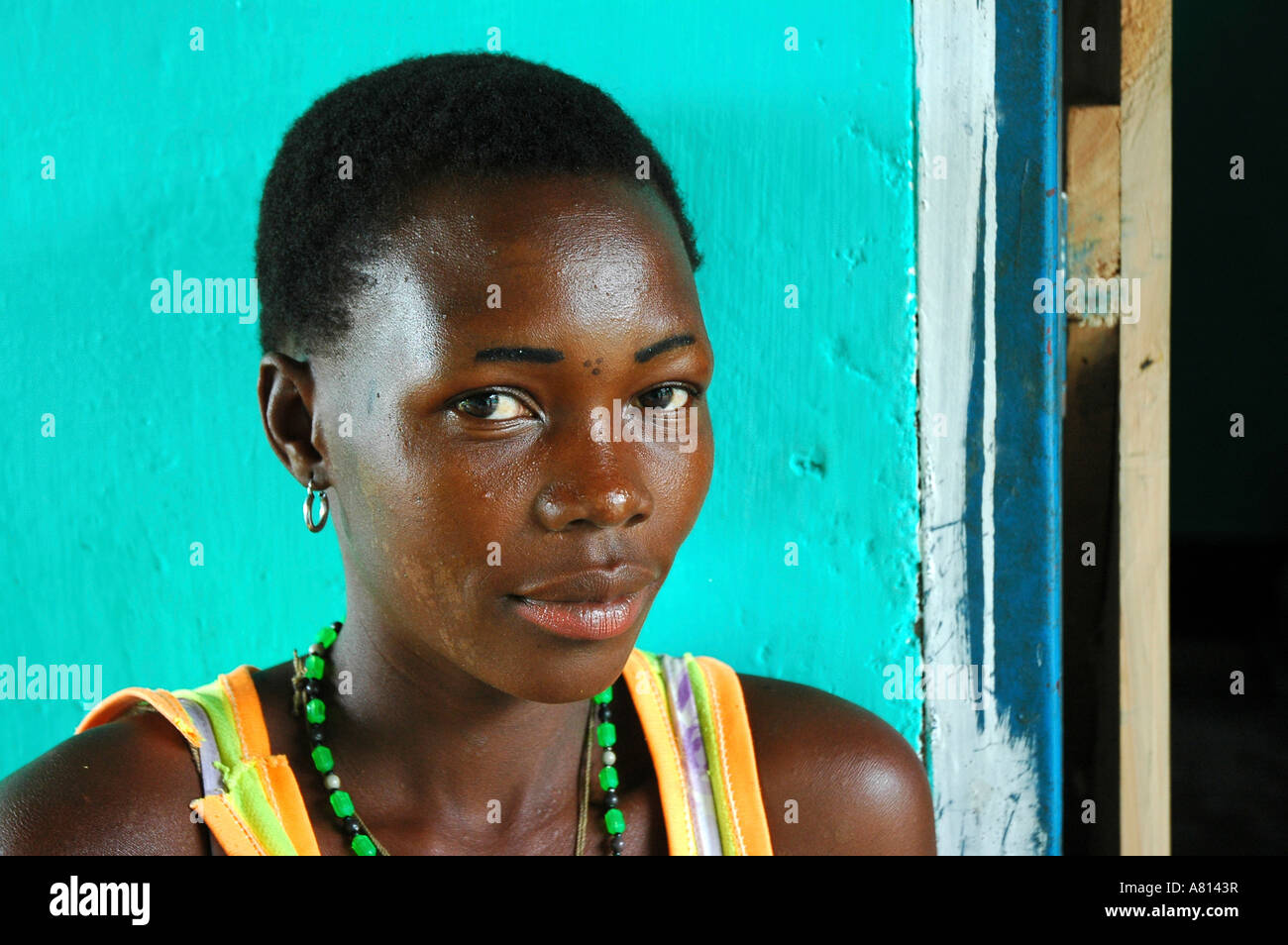 Beautiful African woman Stock Photo - Alamy