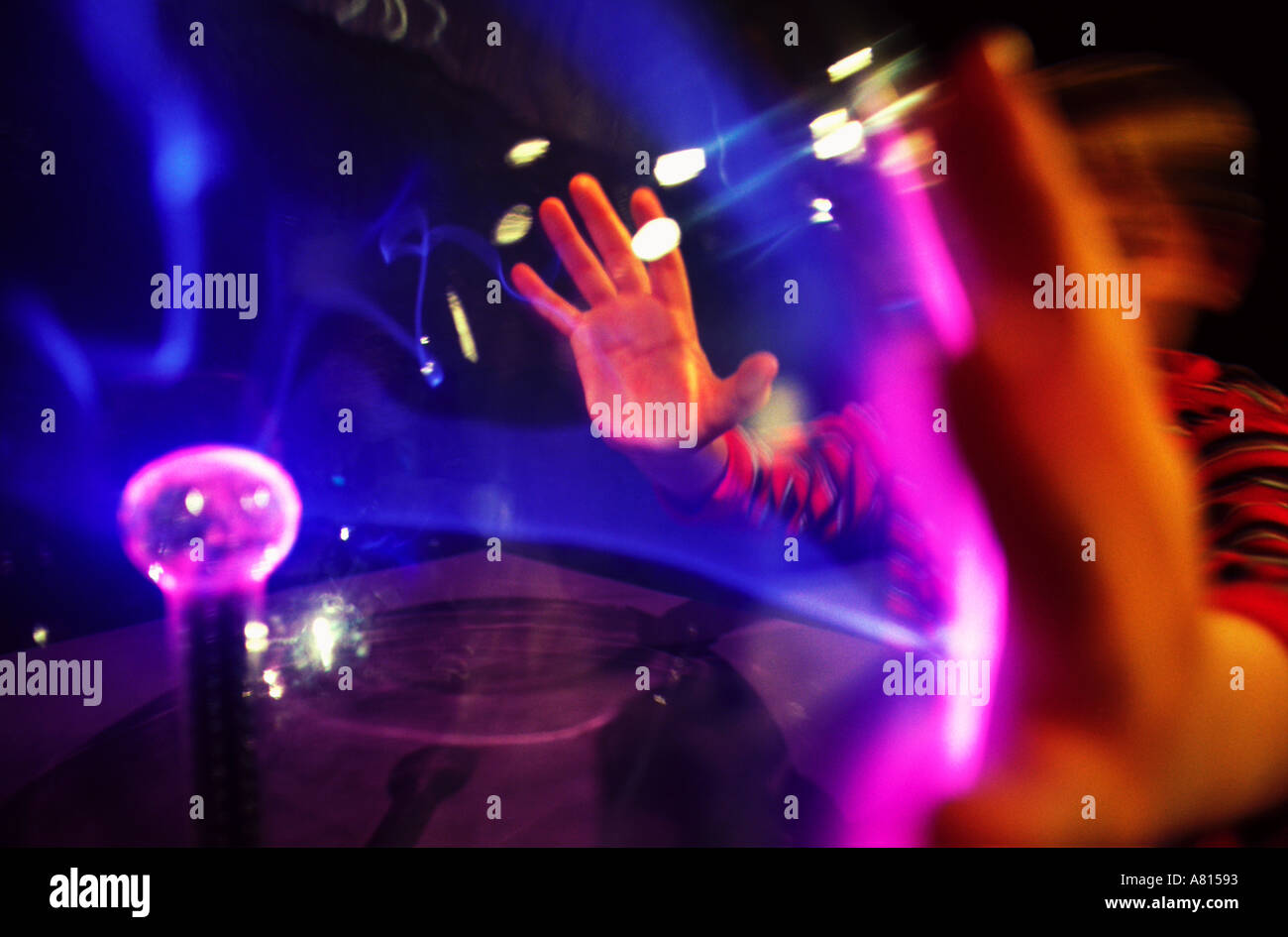 Visual display at Fernbank Science Museum Atlanta Georgia USA Stock ...