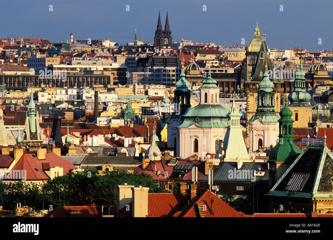 Old prague city view hi-res stock photography and images - Alamy