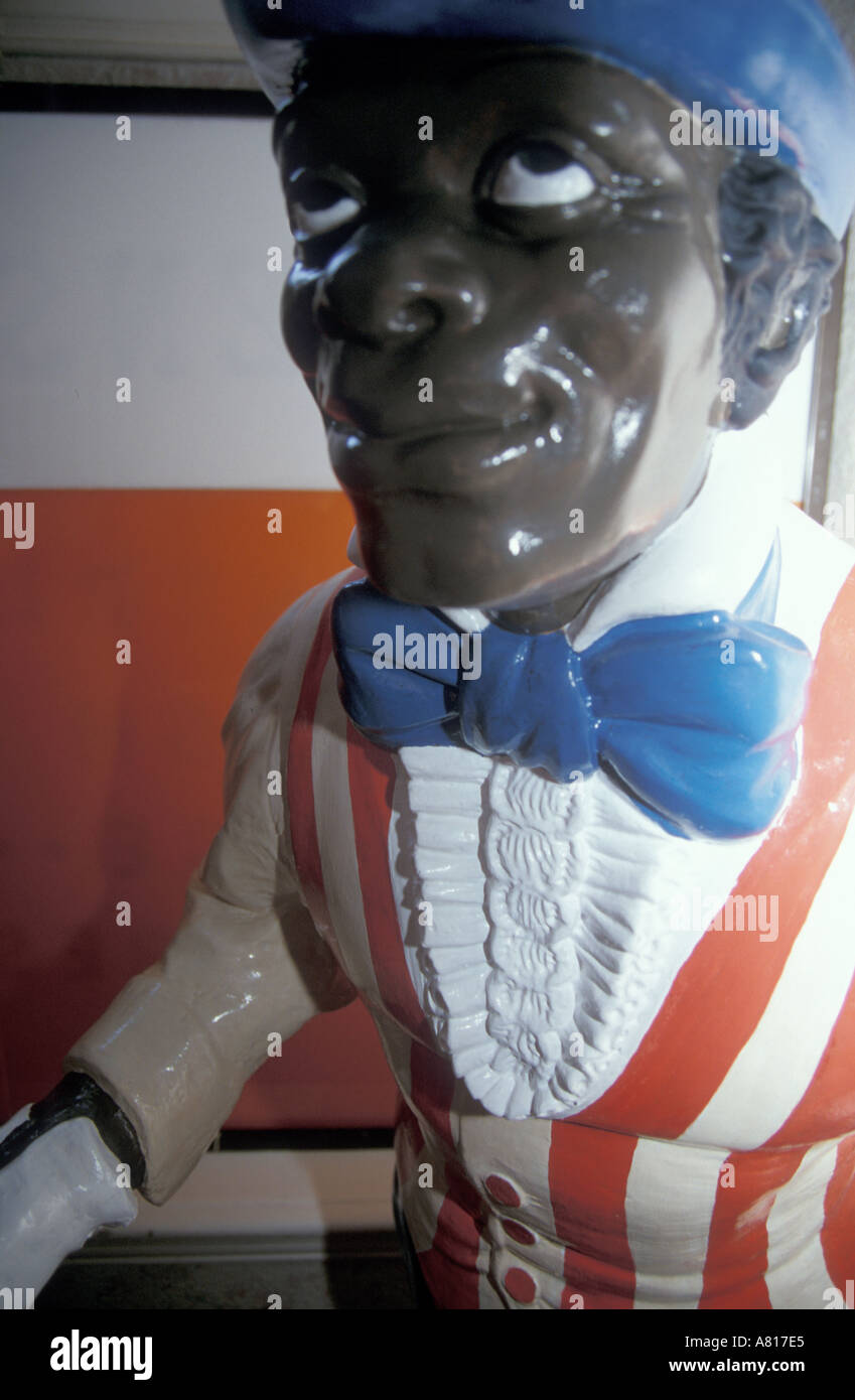 statue of black american minstrel singer Stock Photo - Alamy