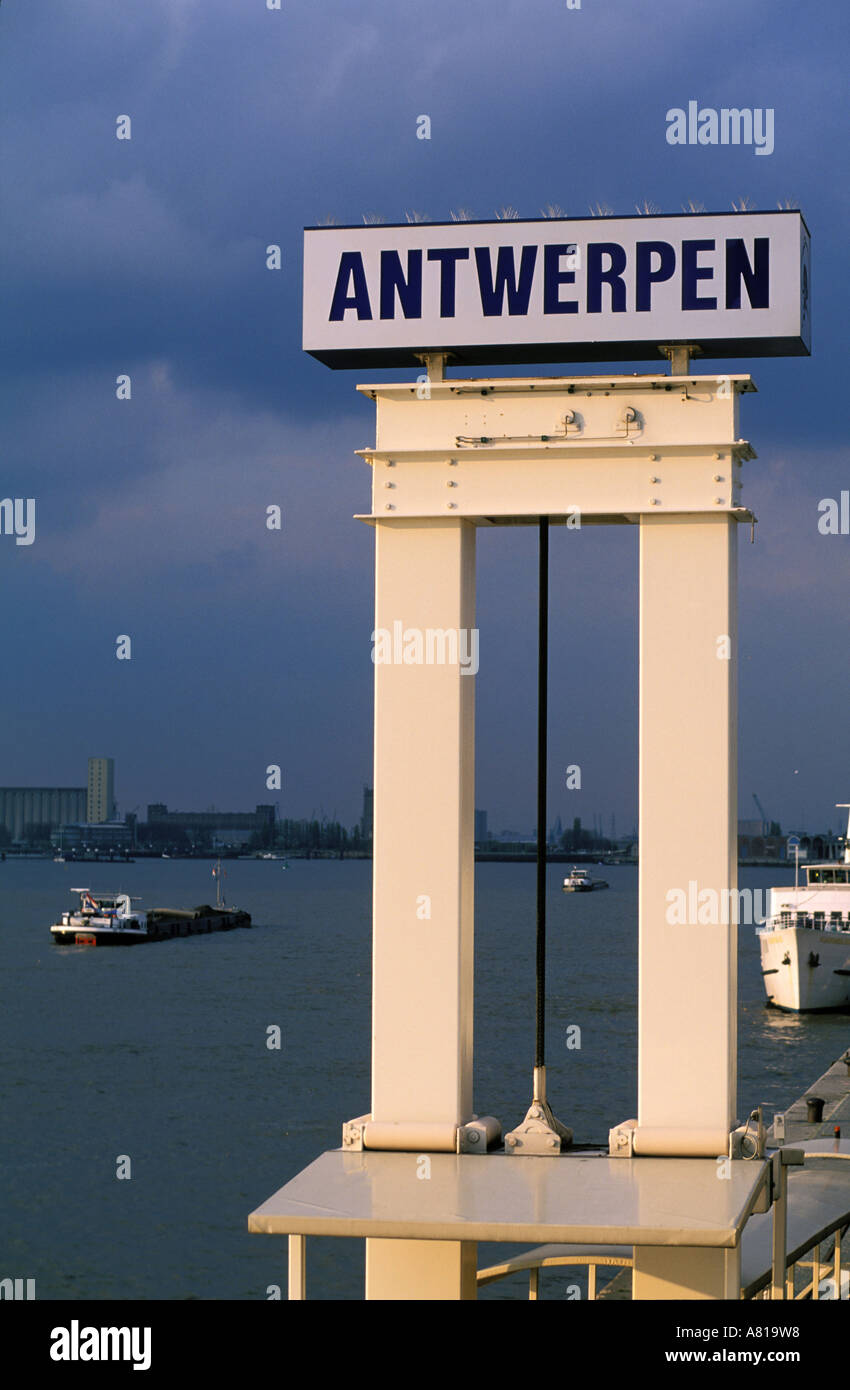 Antwerp river hi-res stock photography and images - Alamy
