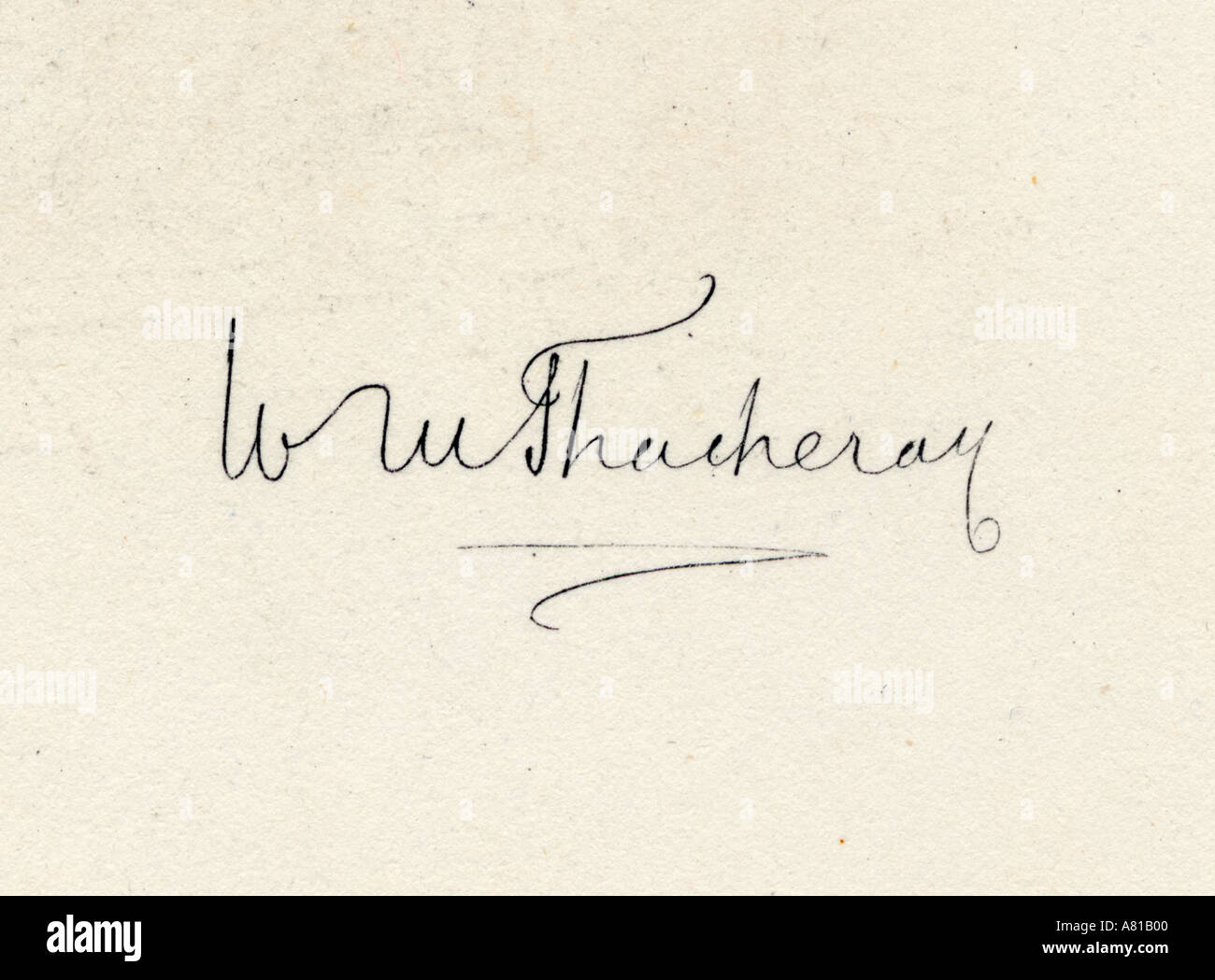 William Makepeace Thackeray 1811 to 1863. English novelist . His ...