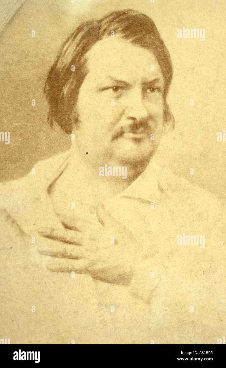Honore de balzac nadar hi-res stock photography and images - Alamy