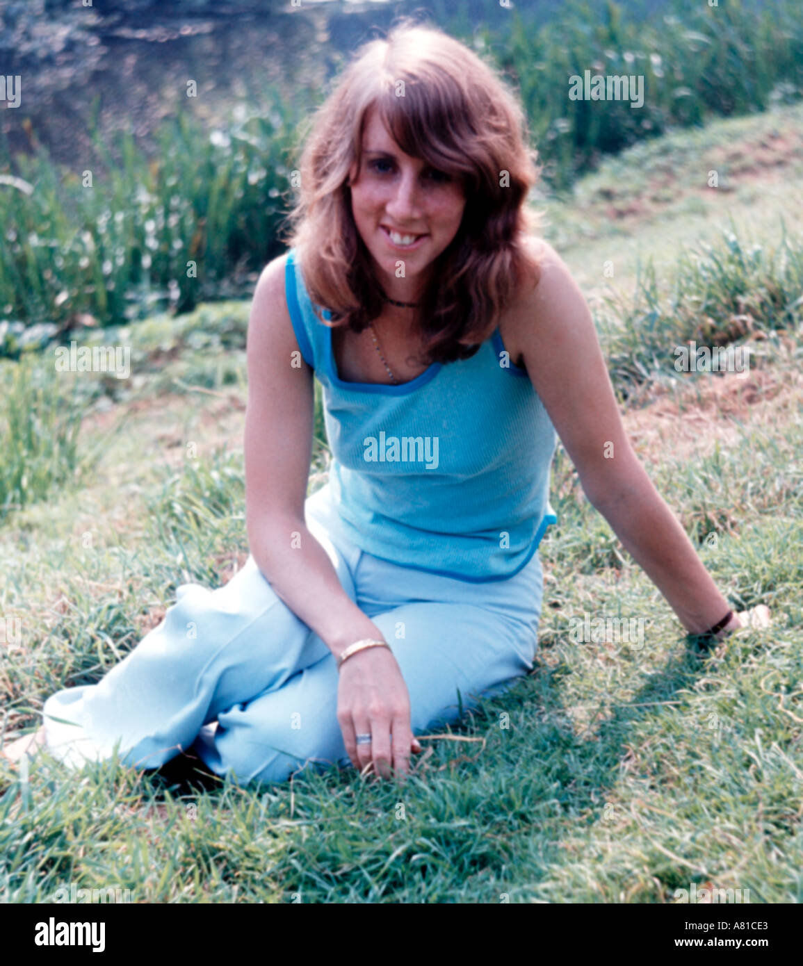 Girl fashion 1970s hi-res stock photography and images - Alamy
