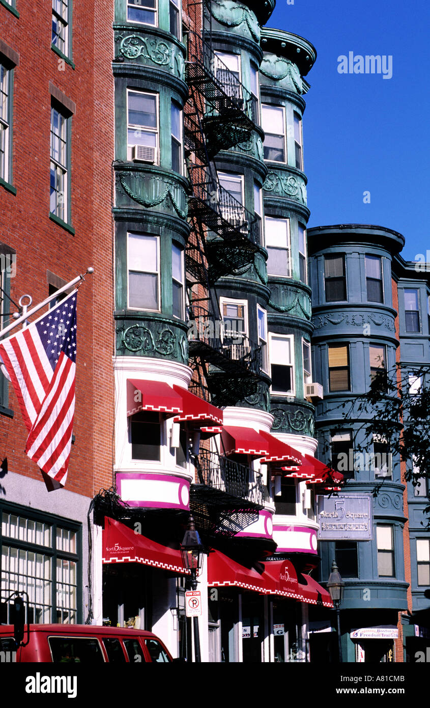 Boston italian district hi-res stock photography and images - Alamy