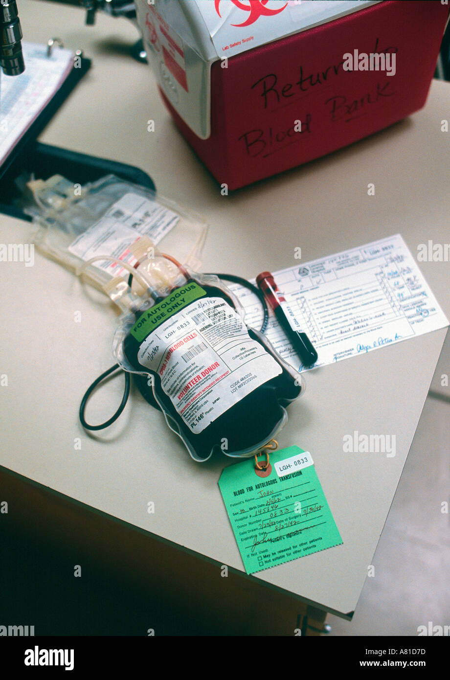 Autologous blood hi-res stock photography and images - Alamy