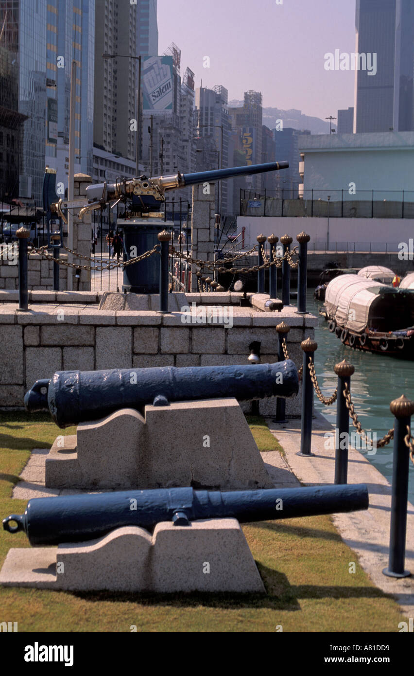 Noon Day Gun Hong Kong China Stock Photo - Alamy