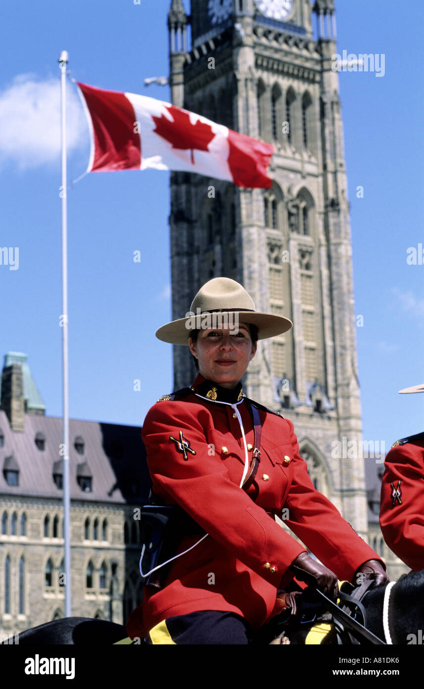 Canadian mounted police hat hi-res stock photography and images - Alamy