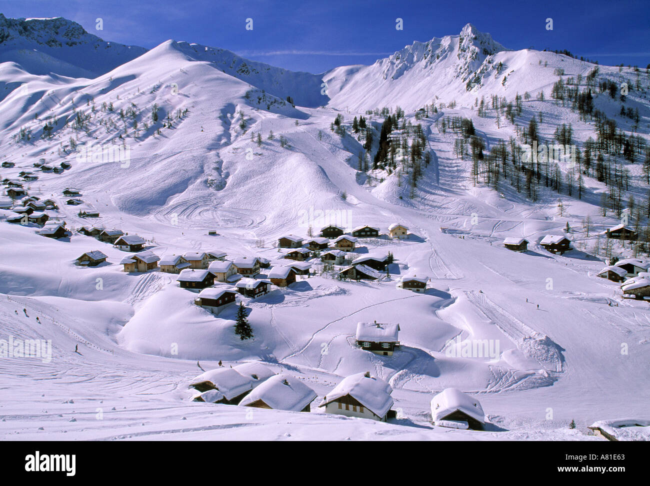 Malbun Ski Resort, Liechtenstein Stock Photo: 532067 - Alamy