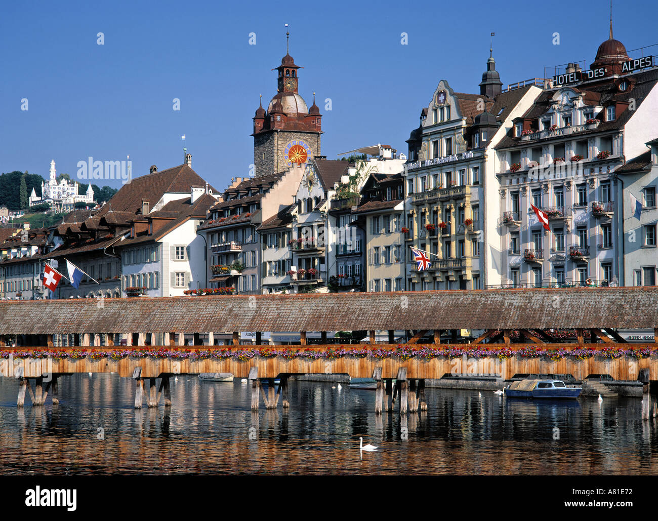 Kapellbrucke, Lucerne, Switzerland Stock Photo - Alamy