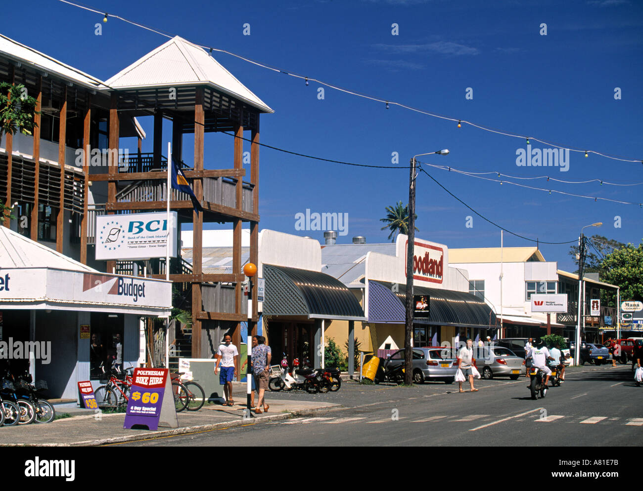 Avarua, Rarotonga, Cook Islands Stock Photo: 532091 - Alamy